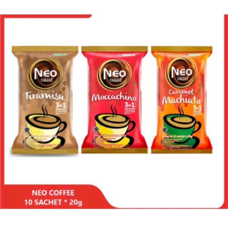Jual Neo Coffe isi 6+3 sachet x 20 gr | Shopee Indonesia