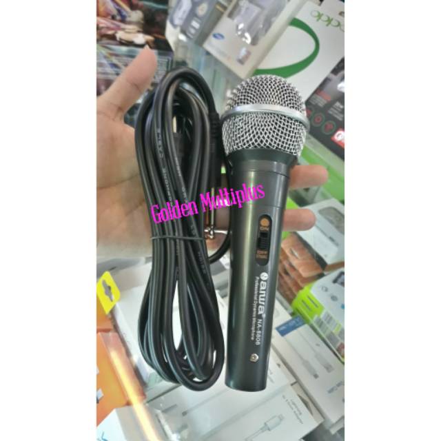 Jual Mic Kabel Aiwa Microphone Mikrophone Mikropone Mikropon Mikrofon ...
