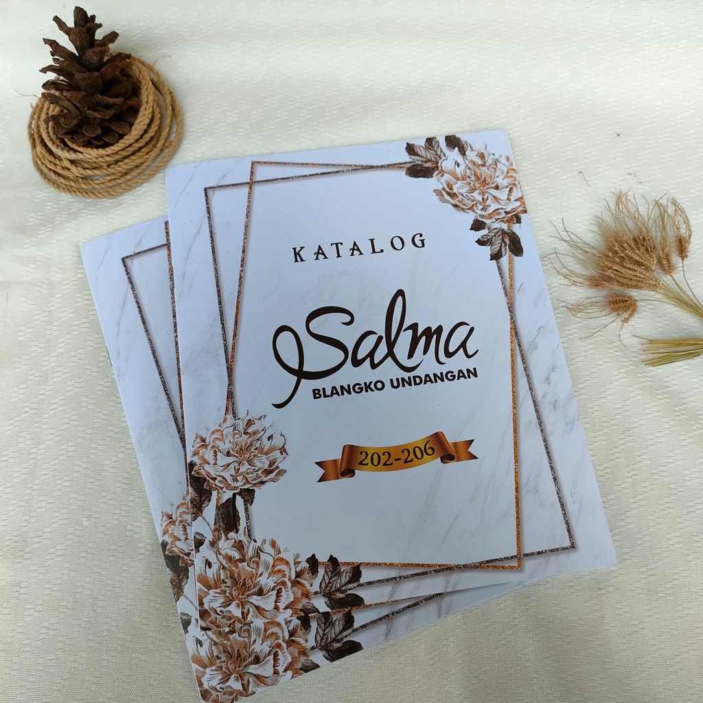 Jual KATALOG ALBUM BLANGKO UNDANGAN SALMA 202-206 | Shopee Indonesia