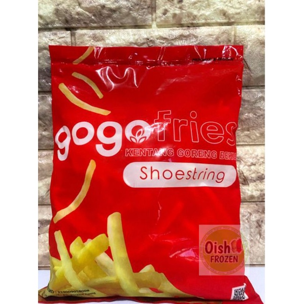 Jual FF GOGO Kentang Goreng / French Fries Shoestring 1 kg | Shopee ...
