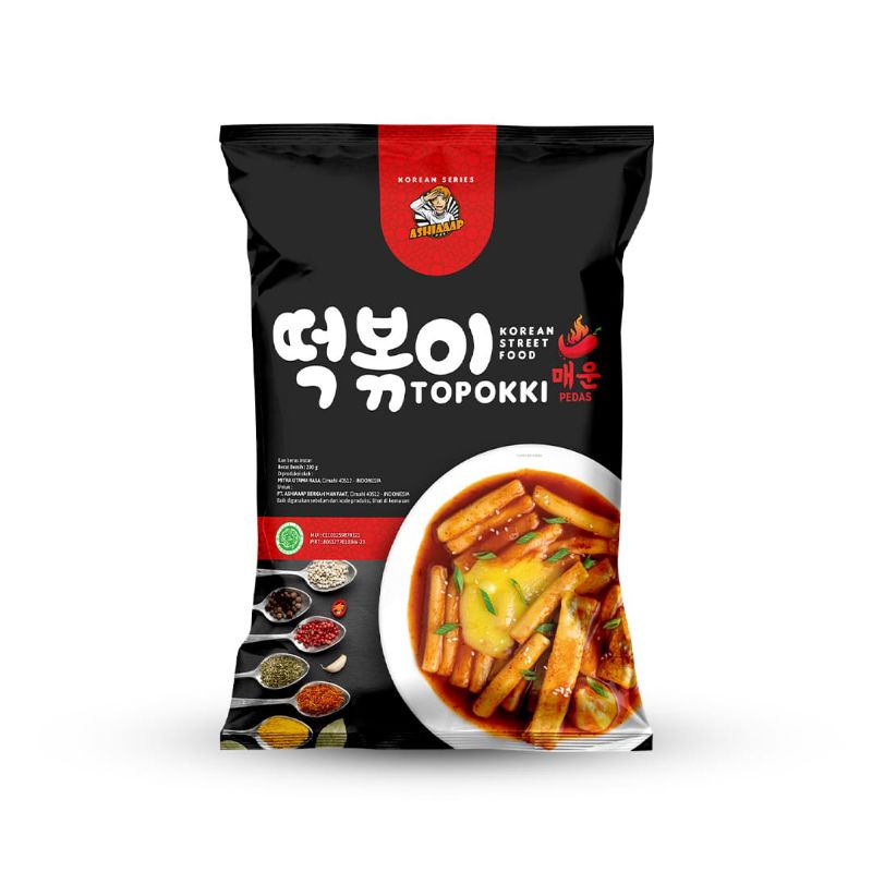 Jual Ashiaaap Topokki HALAL / Toppoki Tteokbokki Instant Tokpoki (200gr ...