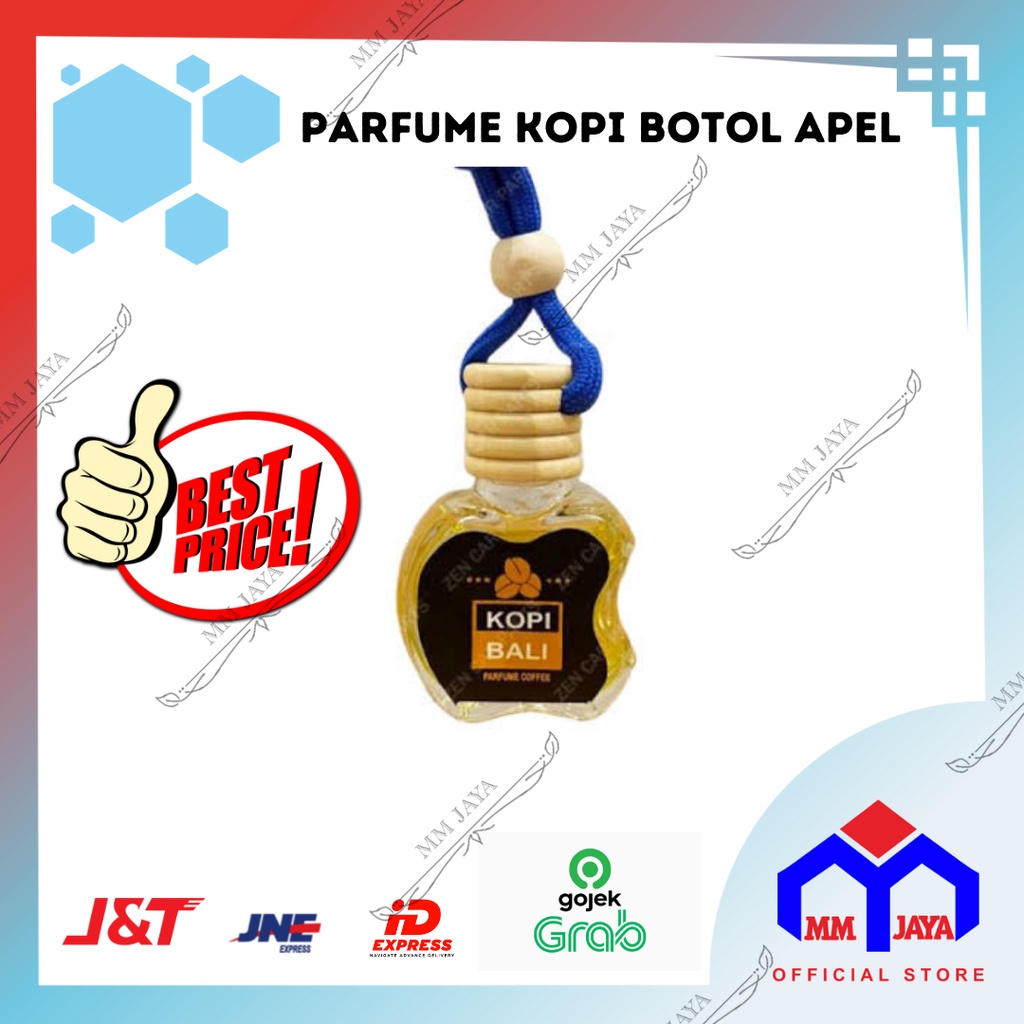 Jual Parfum Kopi Bali BOTOL Apel - Pengharum Mobil Gantung Kopi Bali ...