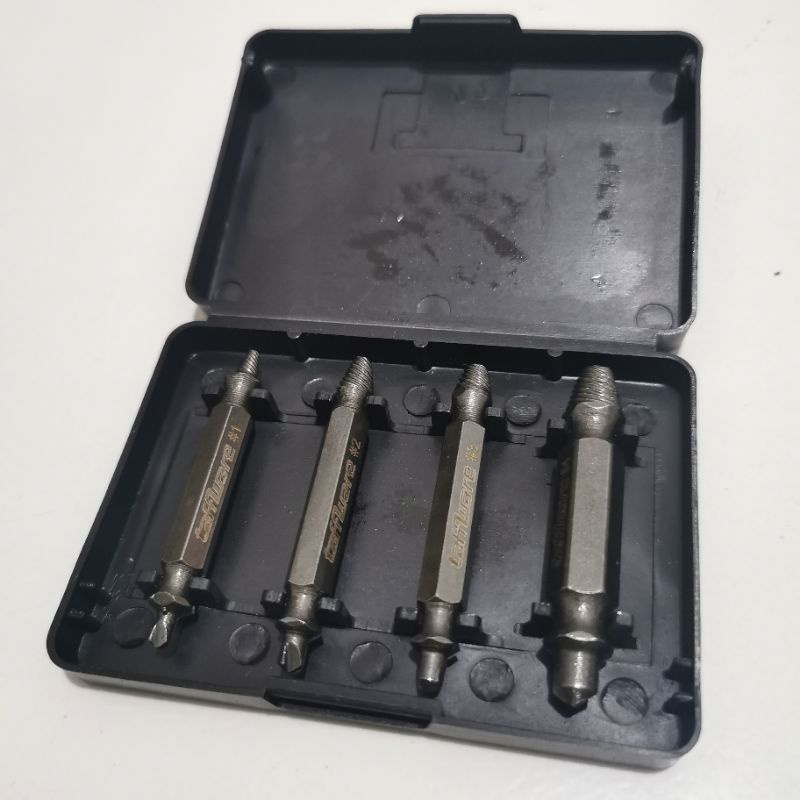 Jual Alat Pembuka Baut Rusak - Screw Extractor Broken Striped Screw ...