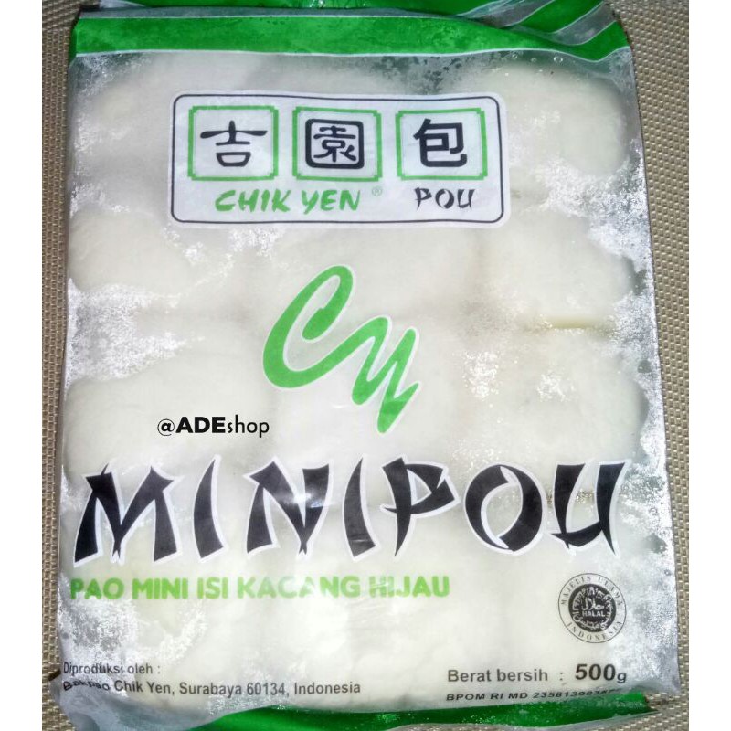 Jual minipao bakpao Chik Yen isi 21 rasa kacang ijo 500gr | Shopee ...