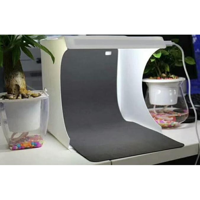 Jual Mini Photo Studio Product Kit Dengan Led Dan Background Warna ...