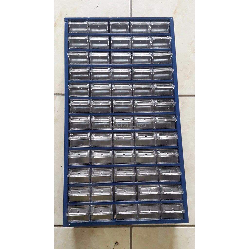 Jual Rak Komponen Elektronika Racco Rak Komponen isi 60 slot box exsa48 ...