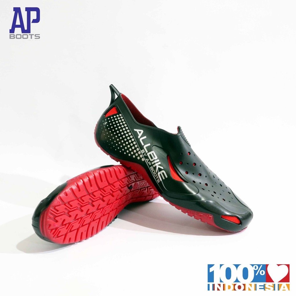 Jual AP ALL BIKE 38-45 RED - SEPATU SEPEDA - AP BOOTS | Shopee Indonesia
