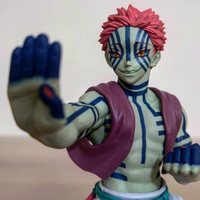 Jual Action Figure Akaza Kimetsu No Yaiba Stars 6Fizbx6Ksn | Shopee ...