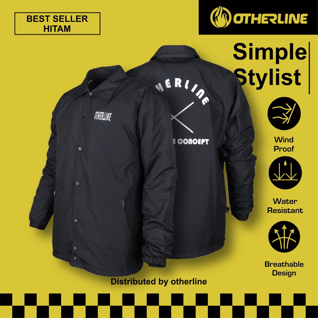 Jual Coach Jaket Pria Jacket Coach Pria Anti Angin Keren Premium Distro ...