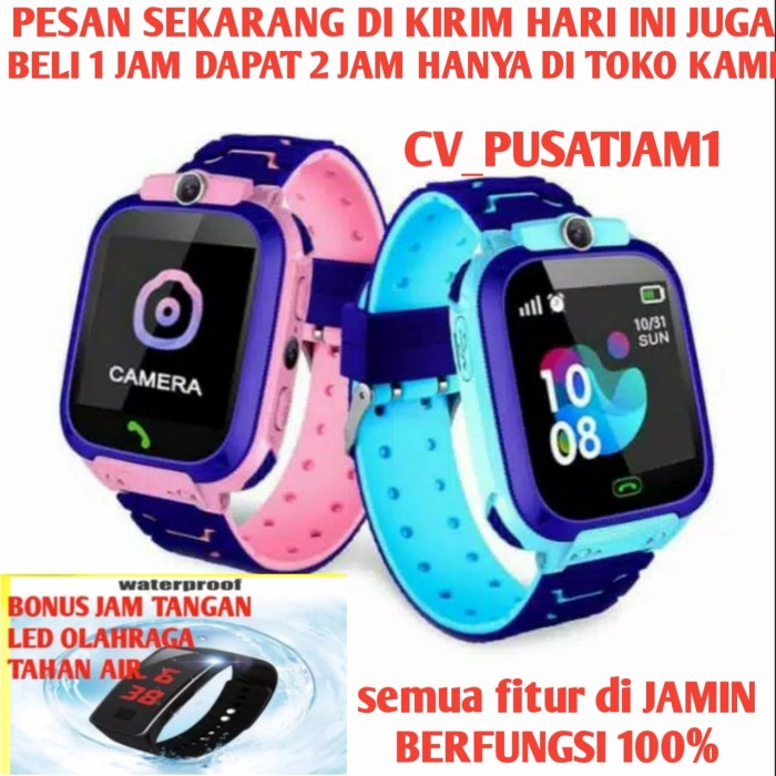 Jual Jam Tangan IMO Anak Smartwatch Kids Smart Watch camera gps Trackers - Biru | Shopee Indonesia