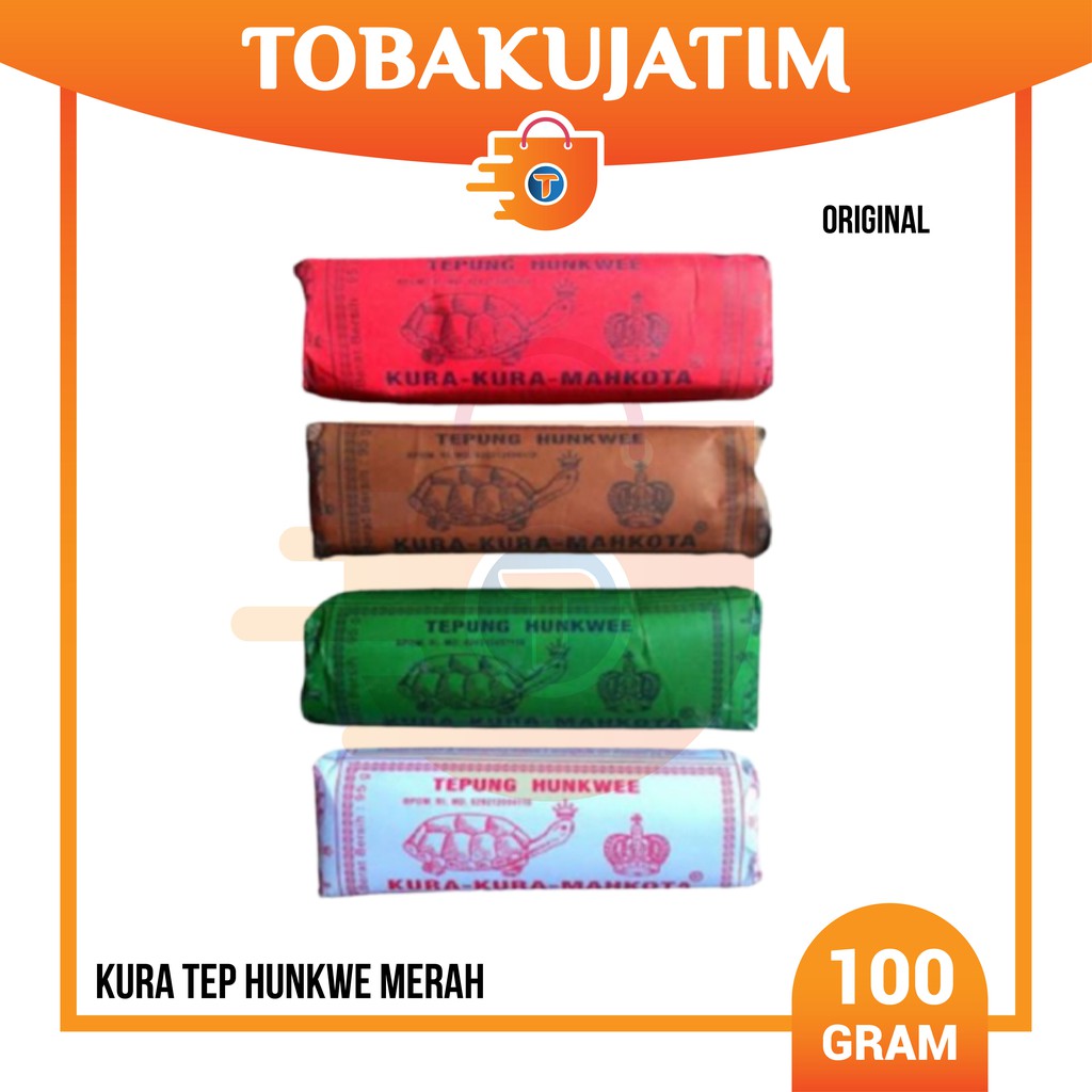 Jual tepung HUNKWE HONGKUE 100gr cap kura kura mahkota | Shopee Indonesia