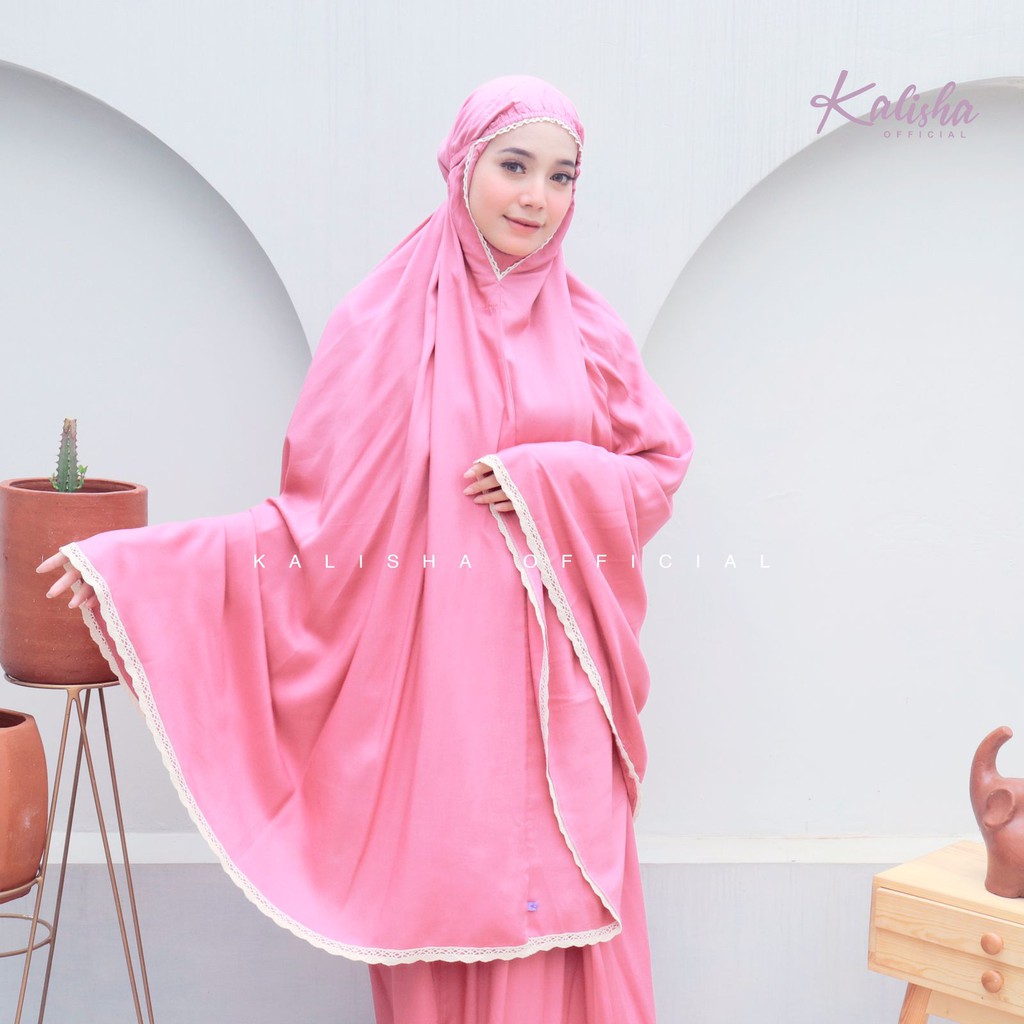 Jual Mukena Polos Katun Rayon Mukena Dewasa Rayon Arsy Mukena Renda ...