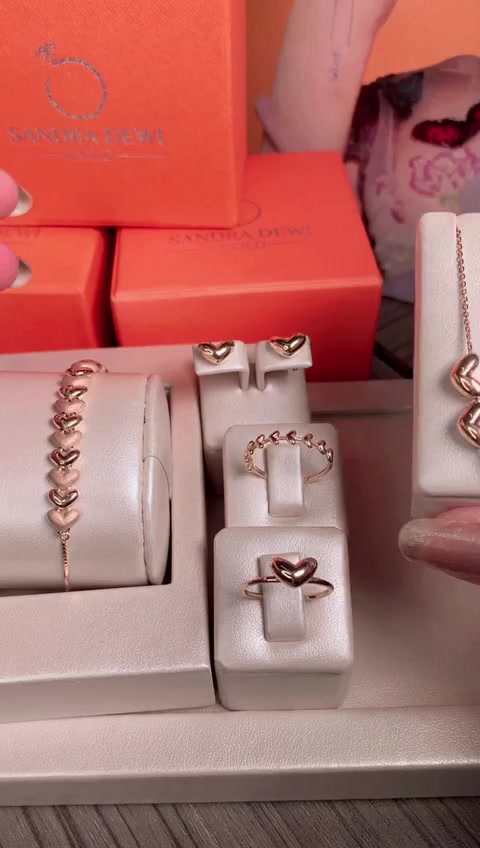 Jual CINCIN GOLDEN LOVE SERIES - SDW GOLD - EMAS 18K - BUNGA TANJUNG ...