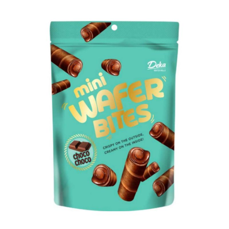 Jual Deka Mini Wafer Bites Choco 80 g | Shopee Indonesia