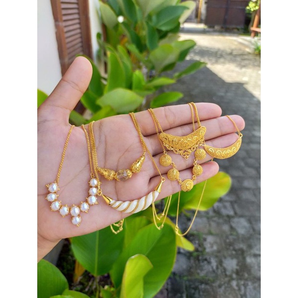 Jual kalung Perak Bali lapis emas | Shopee Indonesia