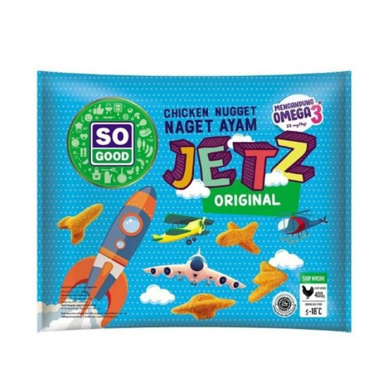 Jual SO GOOD Chicken Nugget Jetz Original 400 gr | Shopee Indonesia