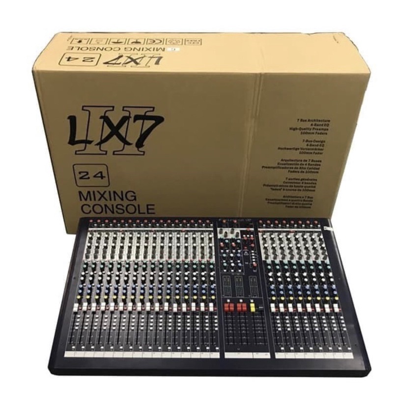 Jual mixer soundcraft lx7ii 24 channel soundcraft lx 7 ii 24 | Shopee ...
