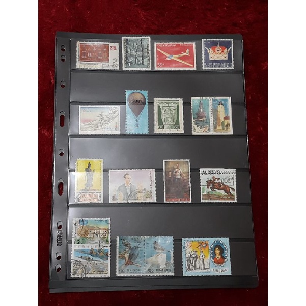 Jual Perangko kuno vintage old stamp filateli journal scrapbook koleksi ...