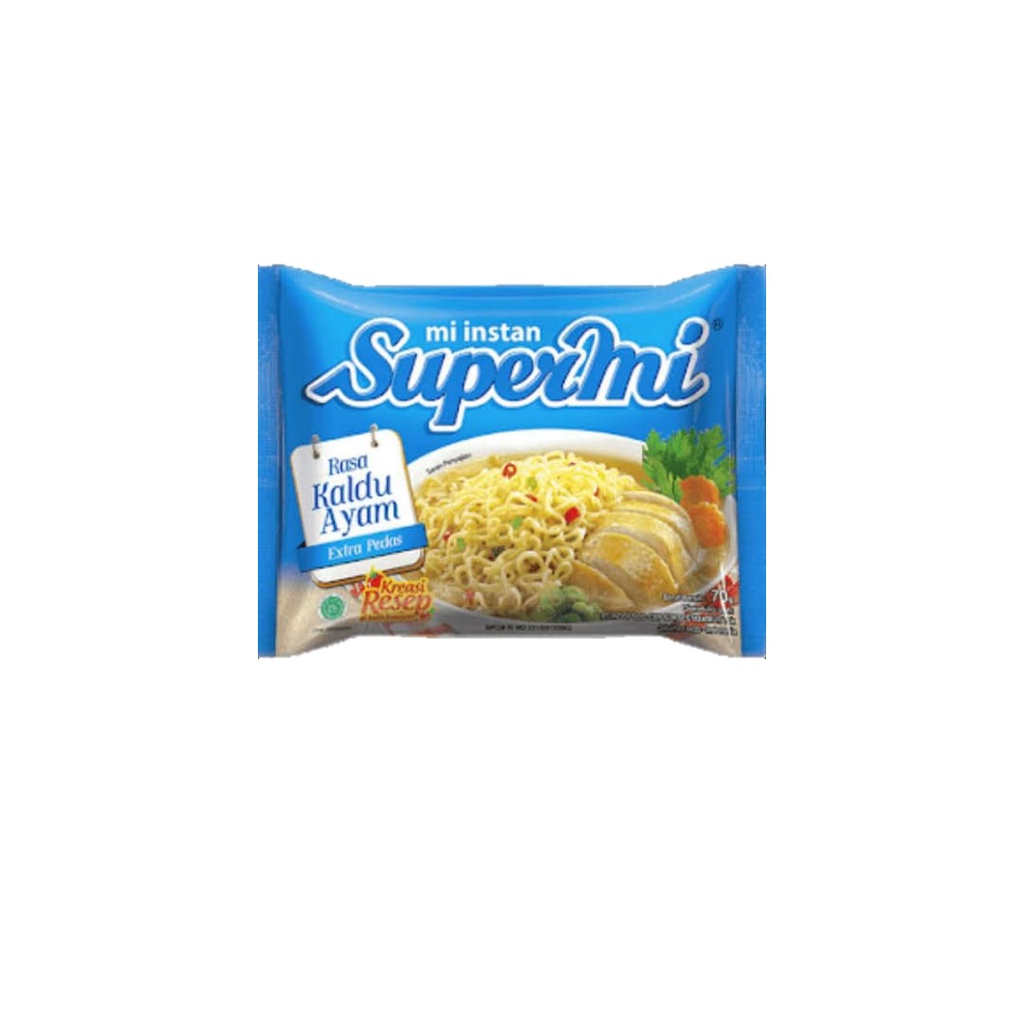 Jual SUPERMI RASA KALDU AYAM MIE INSTAN SUPERMIE RASA KALDU AYAM ...