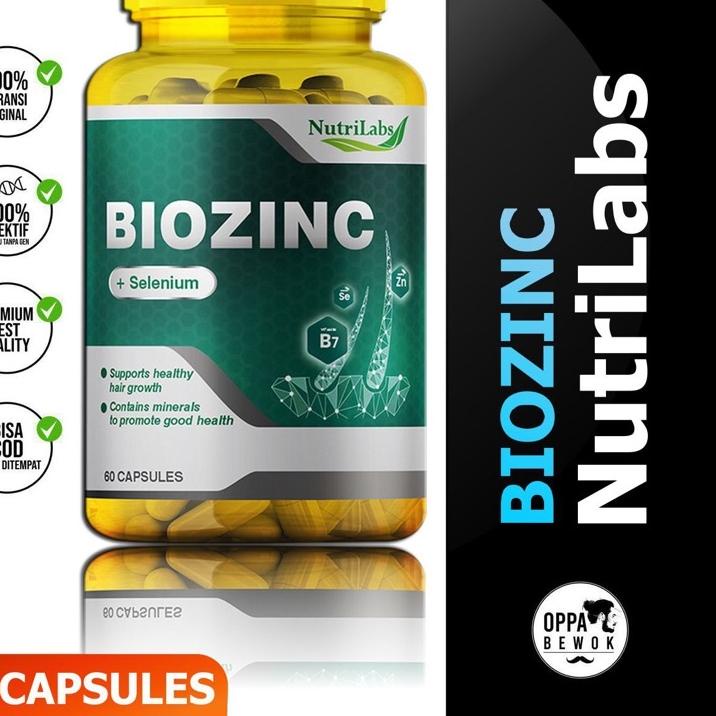 Jual ORIGINAL 100% HALAL BIOZINC HAIR TREATMEN BIOTIN + ZINC + SELENIUM ...