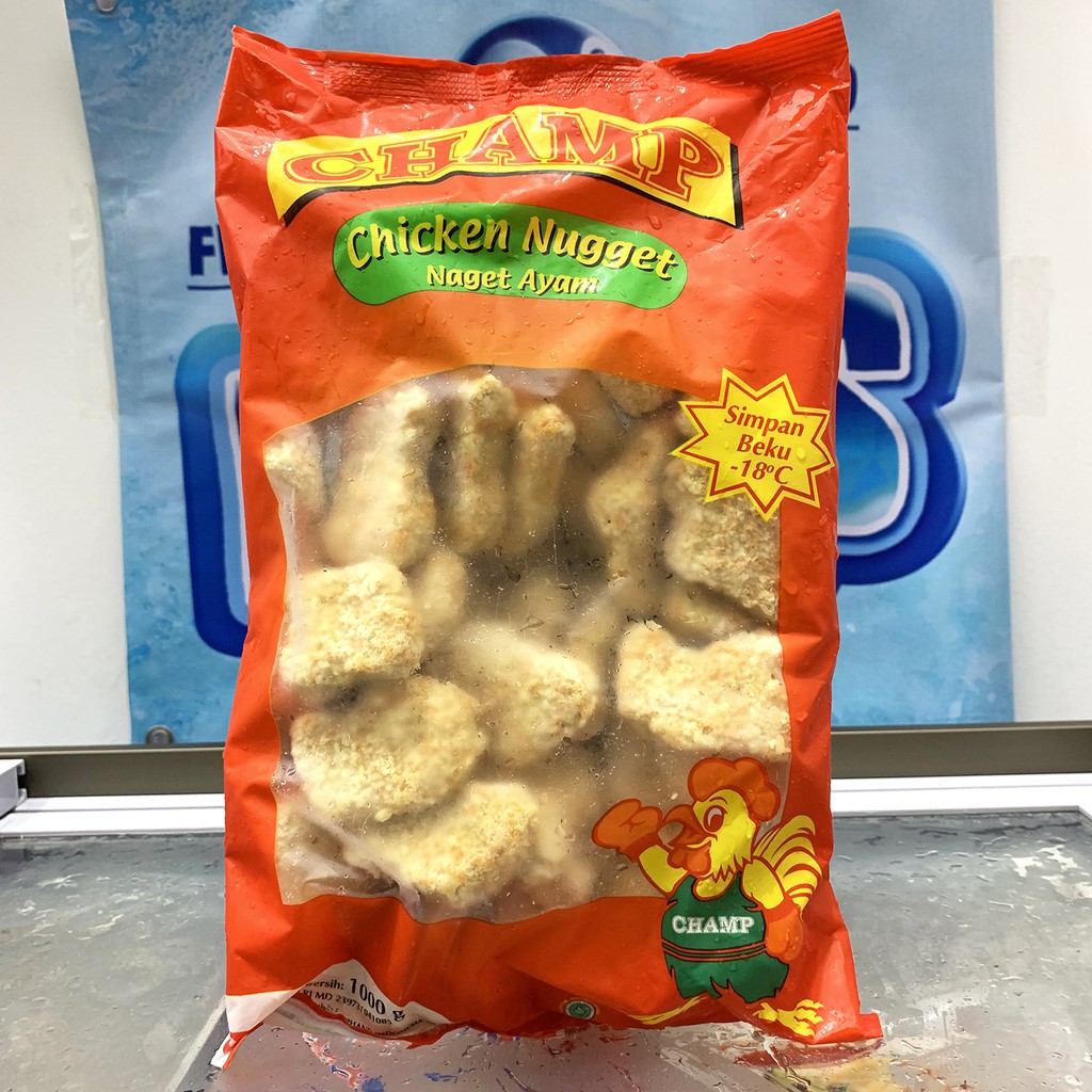 Jual Champ Chicken Nugget / Naget Ayam 1 Kg | Shopee Indonesia