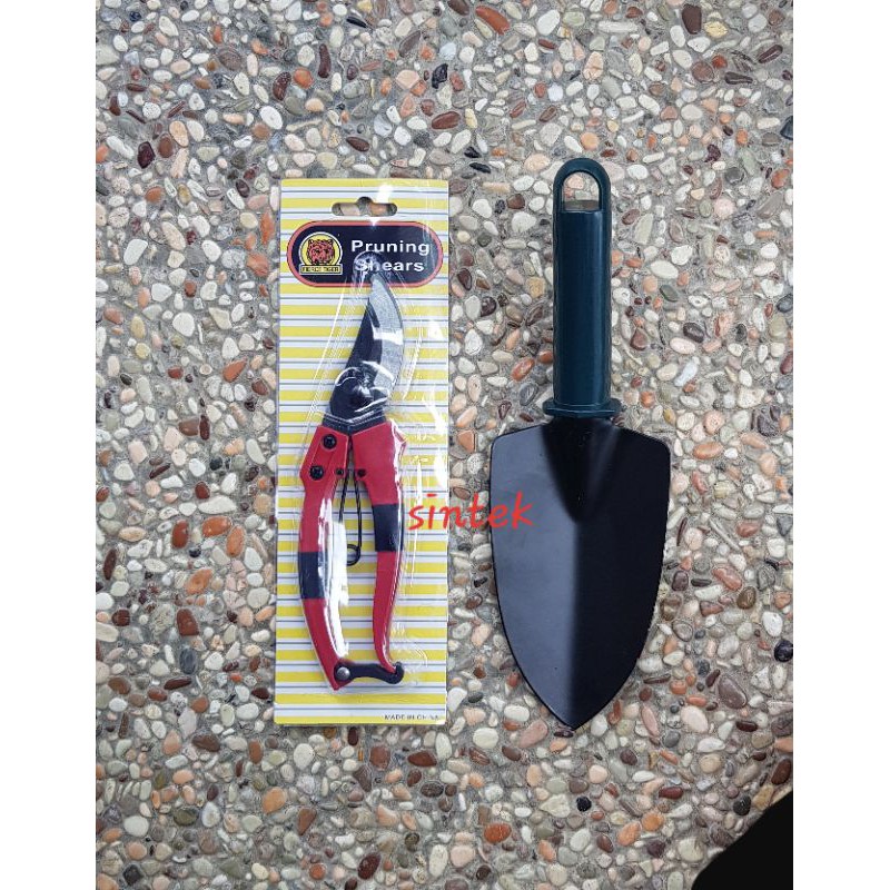 Jual Gunting ranting atau dahan dan sekop mini tanaman | Shopee Indonesia