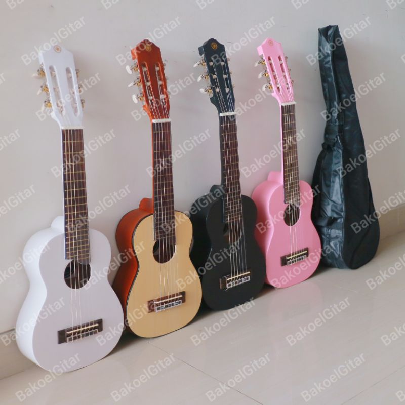 Jual gitar lele elektrik Bonus Tas dan 2 pic gitar mini / gitar kecil ...
