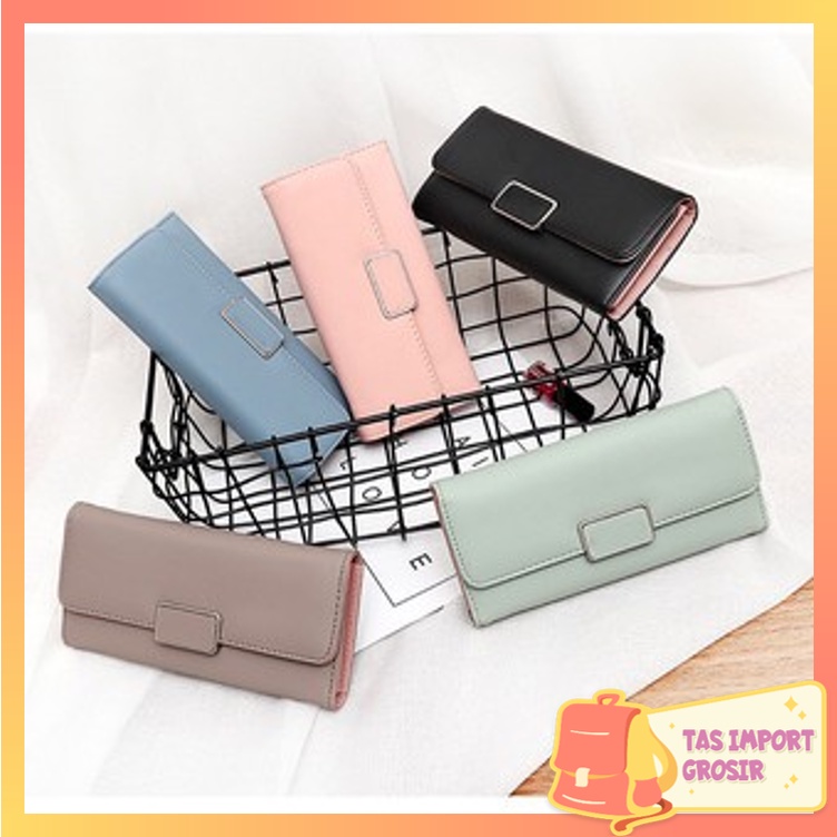Jual TAS IMPORT GROSIR - D5098 Dompet Panjang Wanita / Dompet Wanita ...