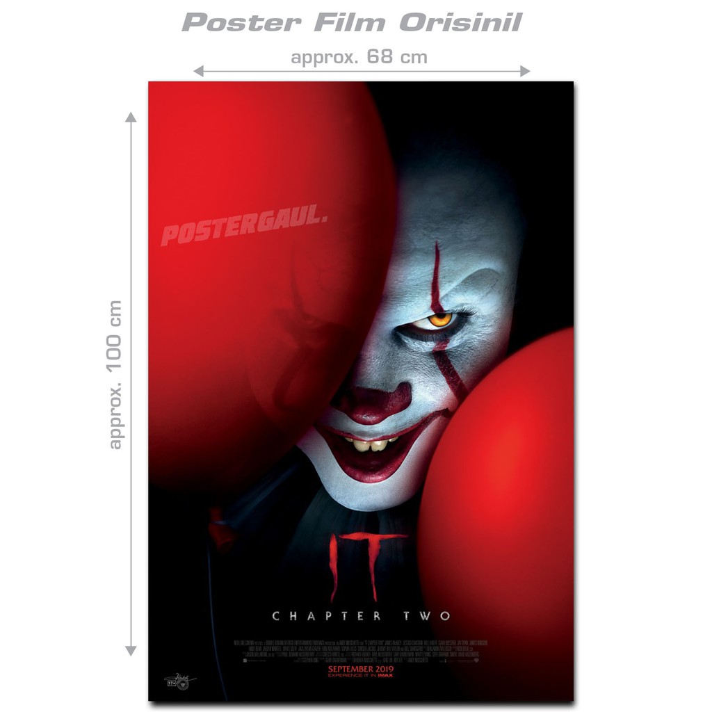Jual Poster Film IT: CHAPTER TWO - original Indonesian one sheet style ...