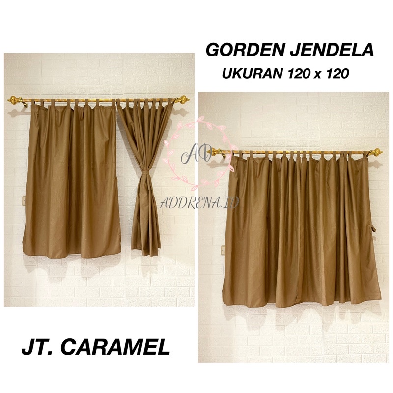 Jual GORDEN JENDELA PENDEK UKURAN 120 x 120 HORDENG KAMAR RUANG TAMU ...