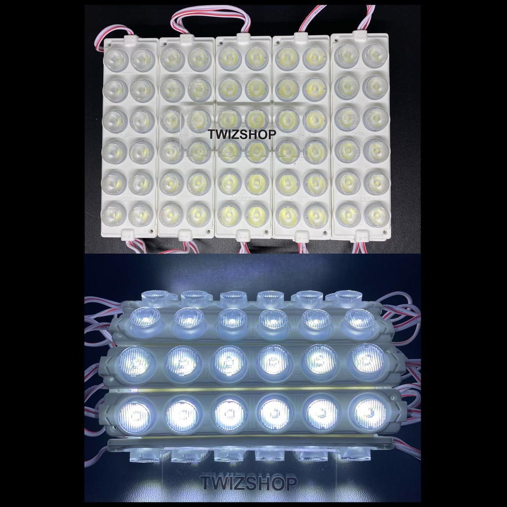 Jual Lampu LED Module 6 Watt 12 Volt / LED Modul 6 Mata Besar 6W 12V ...