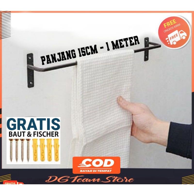 Jual castok gantungan baju / GANTUNGAN HANDUK / gantungan baju / rak ...