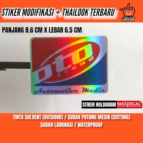Jual stiker modifikasi / stiker gas / stiker oto trend / stiker ...