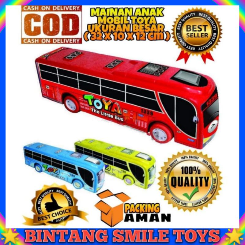 Jual MAINAN MOBIL BUS TAYO TOYA ANAK BUS TOYA BESAR / THE LITTLE BUS ...