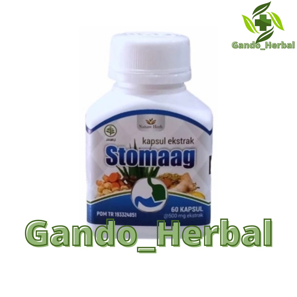 Jual Kapsul Ekstrak STOMAAG Herbal Masalah Lambung dan Maag STOMAG isi ...