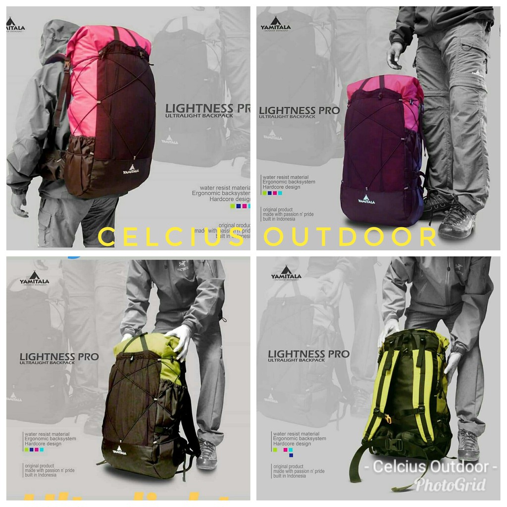 Jual Tas Carrier Ultralight Yamitala Lightnes Pro35L Goretex not ...