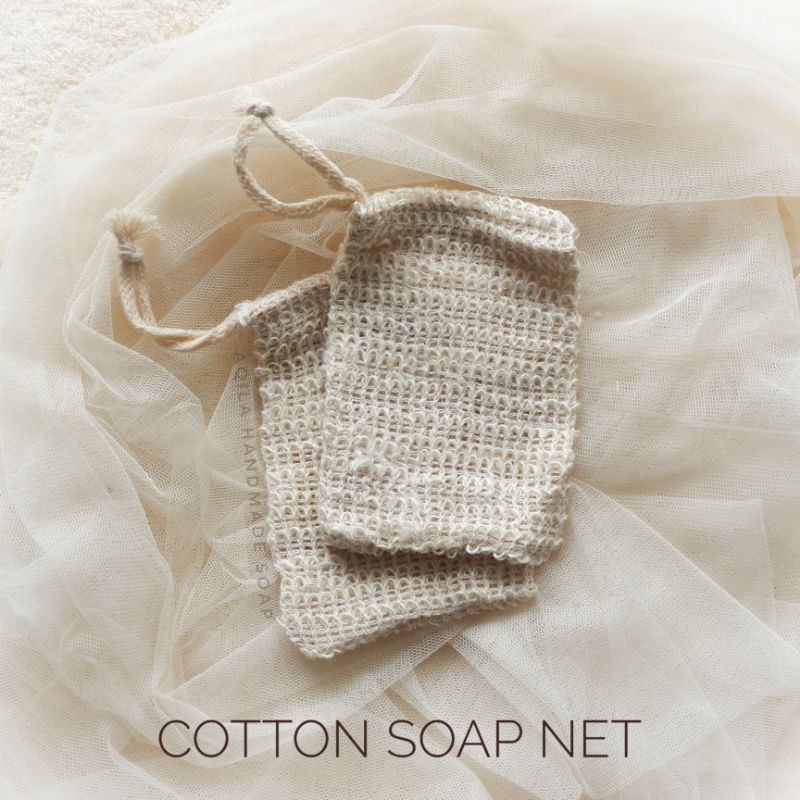 Jual OURAQILA SOAP NET / HANGING NET & REUSABLE COTTON PAD | Shopee ...