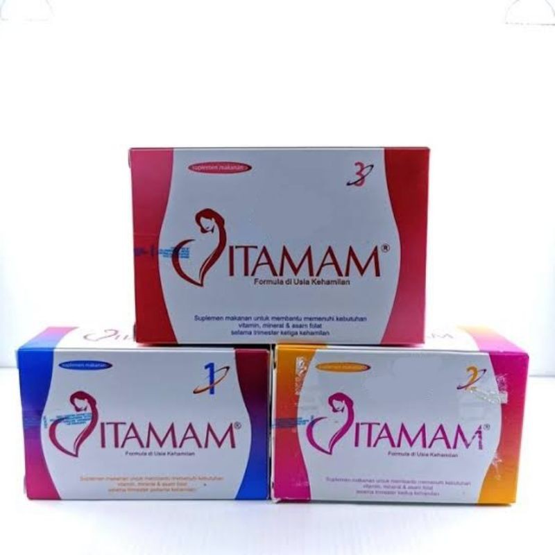 Jual VITAMAM 1 / VITAMAM 2 / VITAMAM 3 (HARGA PER BOX) | Shopee Indonesia