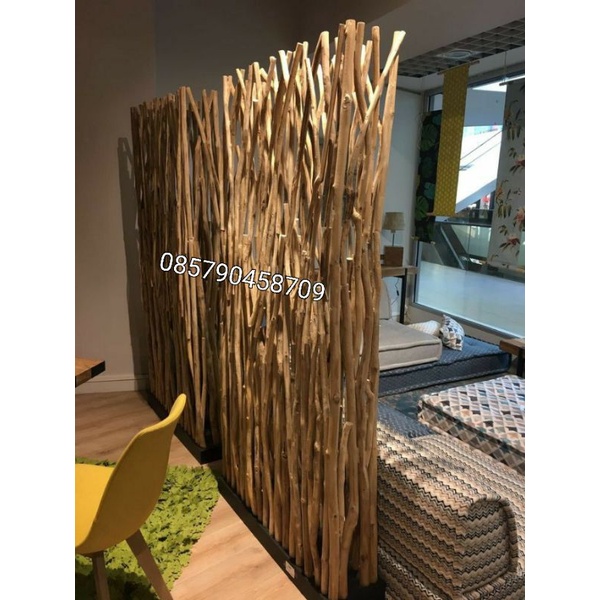 Jual Penyekat ruangan dari ranting kayu | Shopee Indonesia