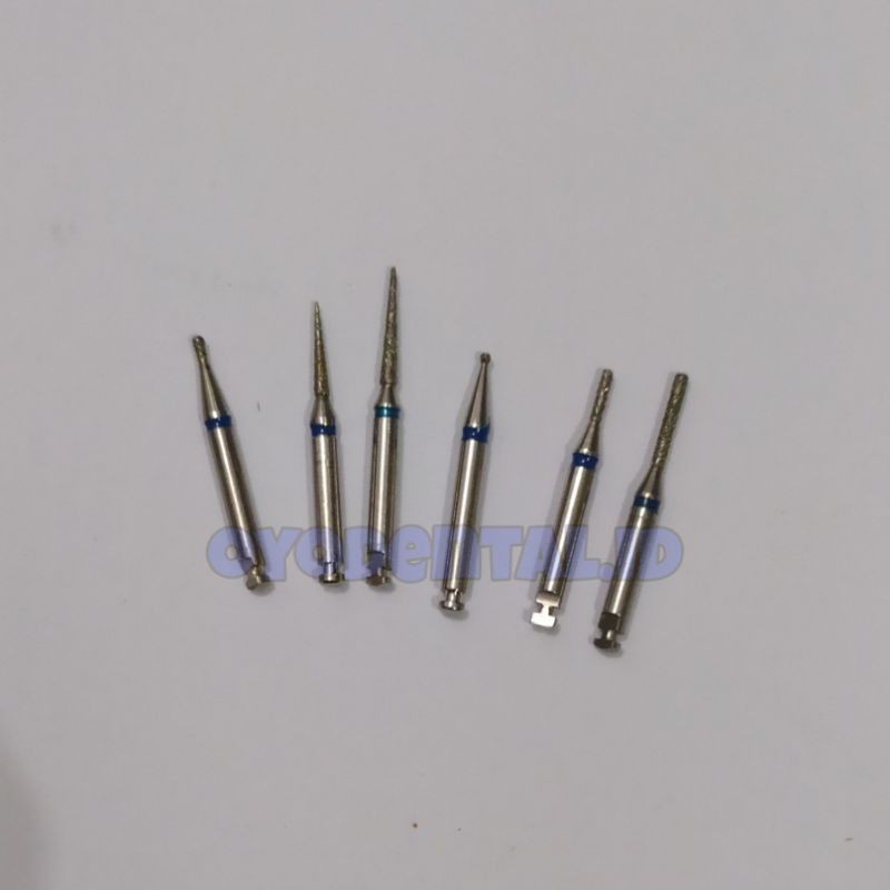 Jual Dental diamond bur low speed / bur preparasi intan / mata bor ...