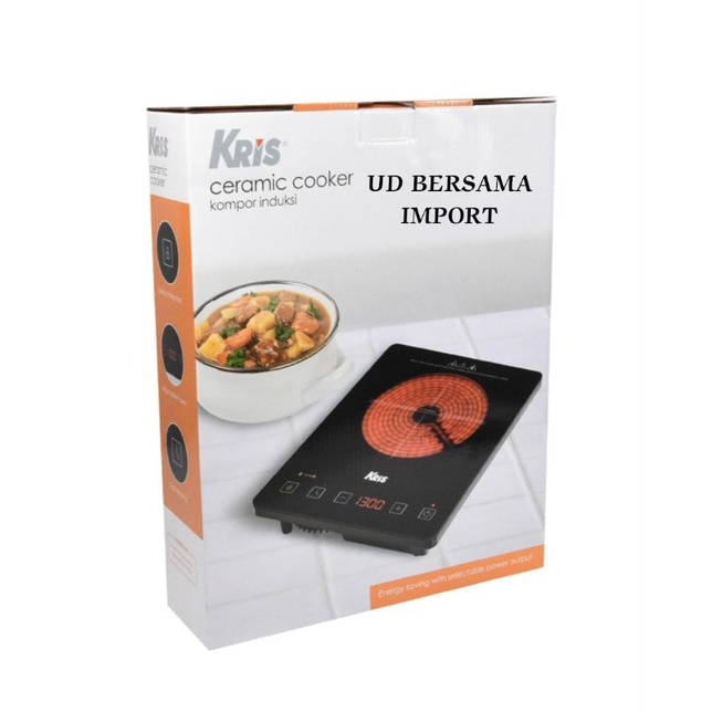 Jual KRIS Kompor Induksi Ceramic Glass Ceramic Cooker 1300 W | Shopee ...