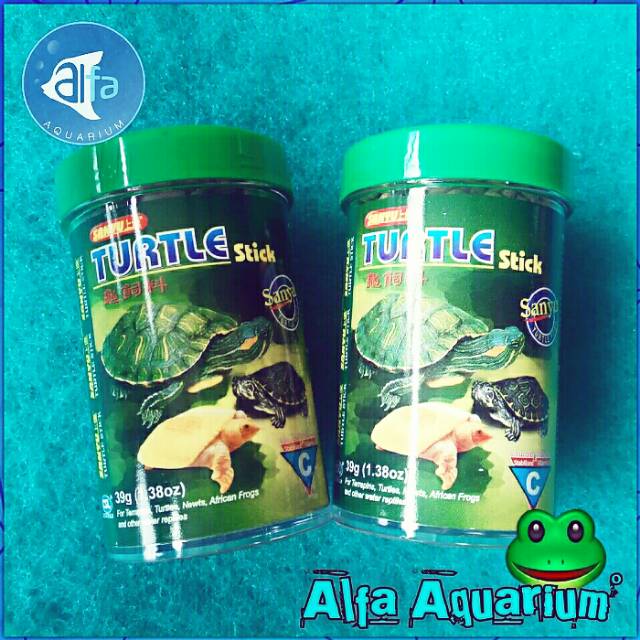 Jual Makanan Kura Kura / SANYU TURTLE STICK 39g / Kura Kura Brazil ...