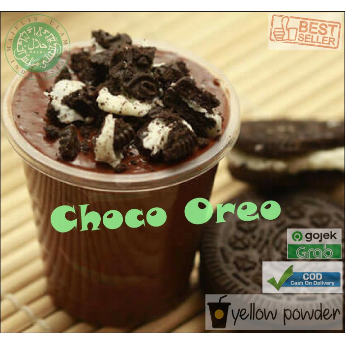 Jual Bubuk Minuman Coklat rasa Choco Black O 1 Kg / Nyoklat Black O ...