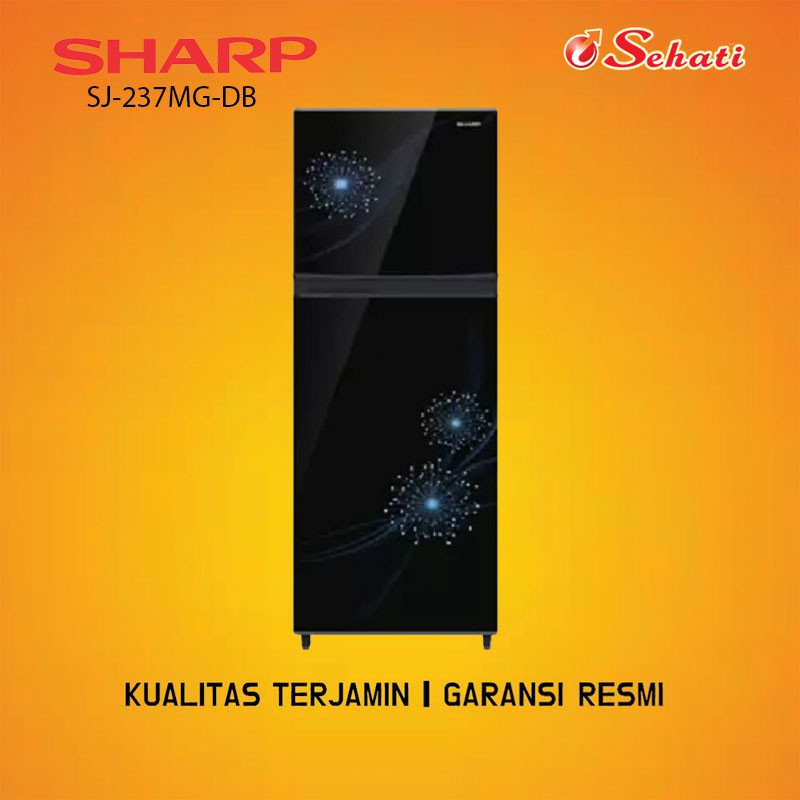 Jual SHARP SJ-237MG-DB Kulkas Sharp SJ-237MG-DB | Lemari Es 2 pintu ...
