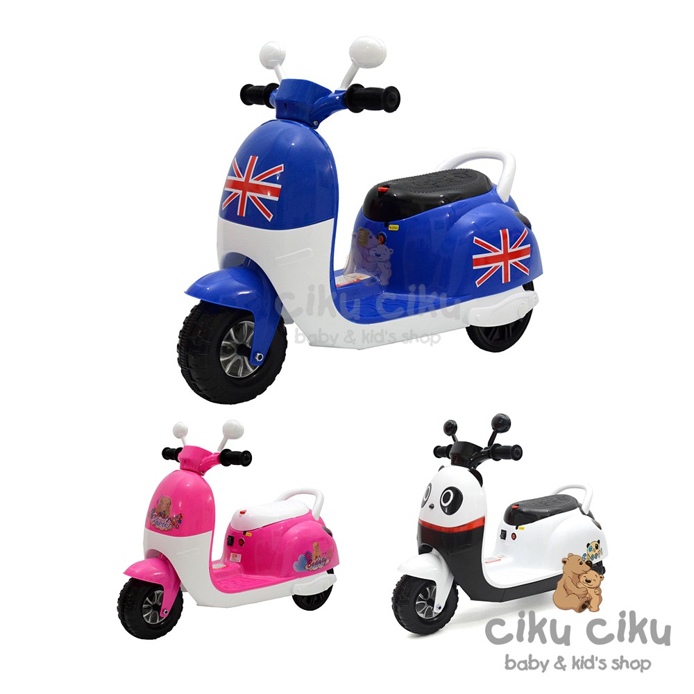 Jual Motor Aki Mini Scooter ME0618 / motor mainan anak | Shopee Indonesia
