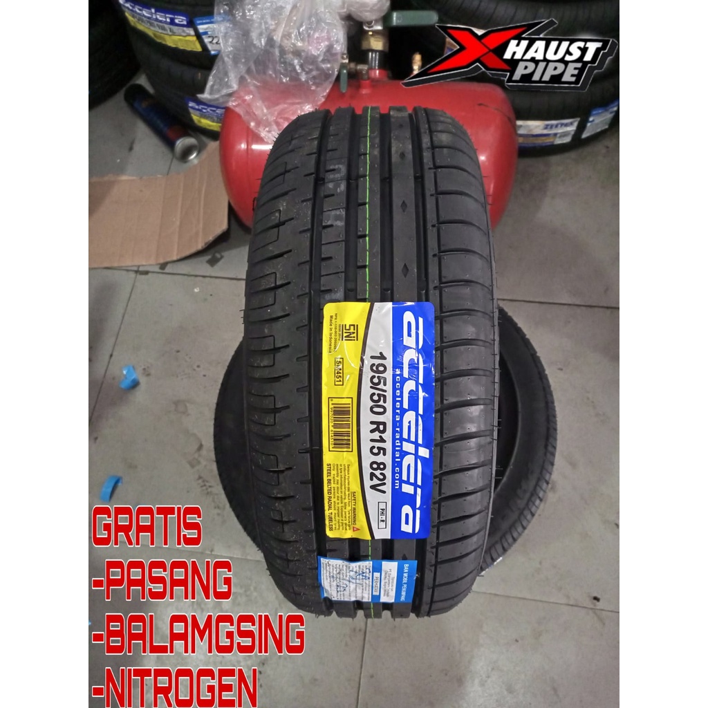 Jual ban mobil awet murah dan tahan lama ACCELERA PHI ukuran 195 50 r15 ...