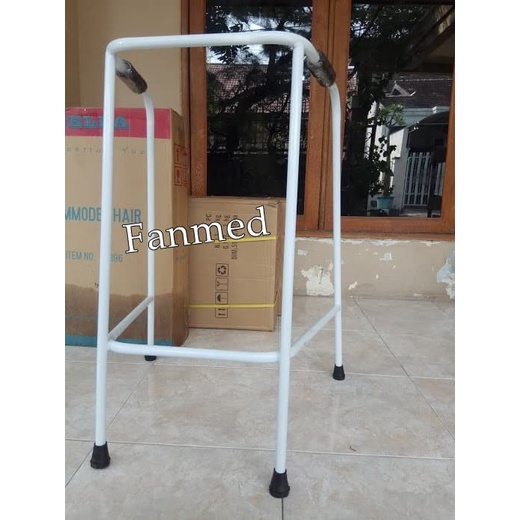 Jual Walker Besi Alat Bantu Latihan Jalan Mirip Jemuran Pasien Stroke ...
