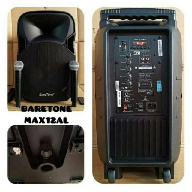 Jual Speaker meeting portable Baretone Max 12al /Max12 AL original ...