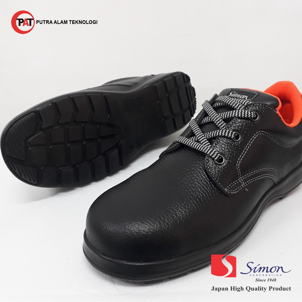 Jual Sepatu Safety Pria SIMON ST1011 Safety Shoes Ujung Besi Sepatu ...