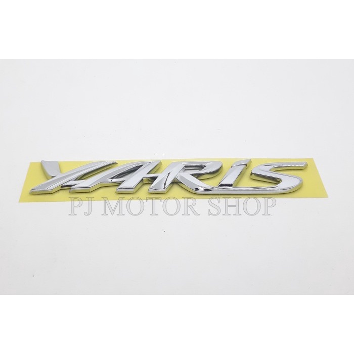 Jual EMBLEM LOGO YARIS CHROME ORIGINAL | Shopee Indonesia